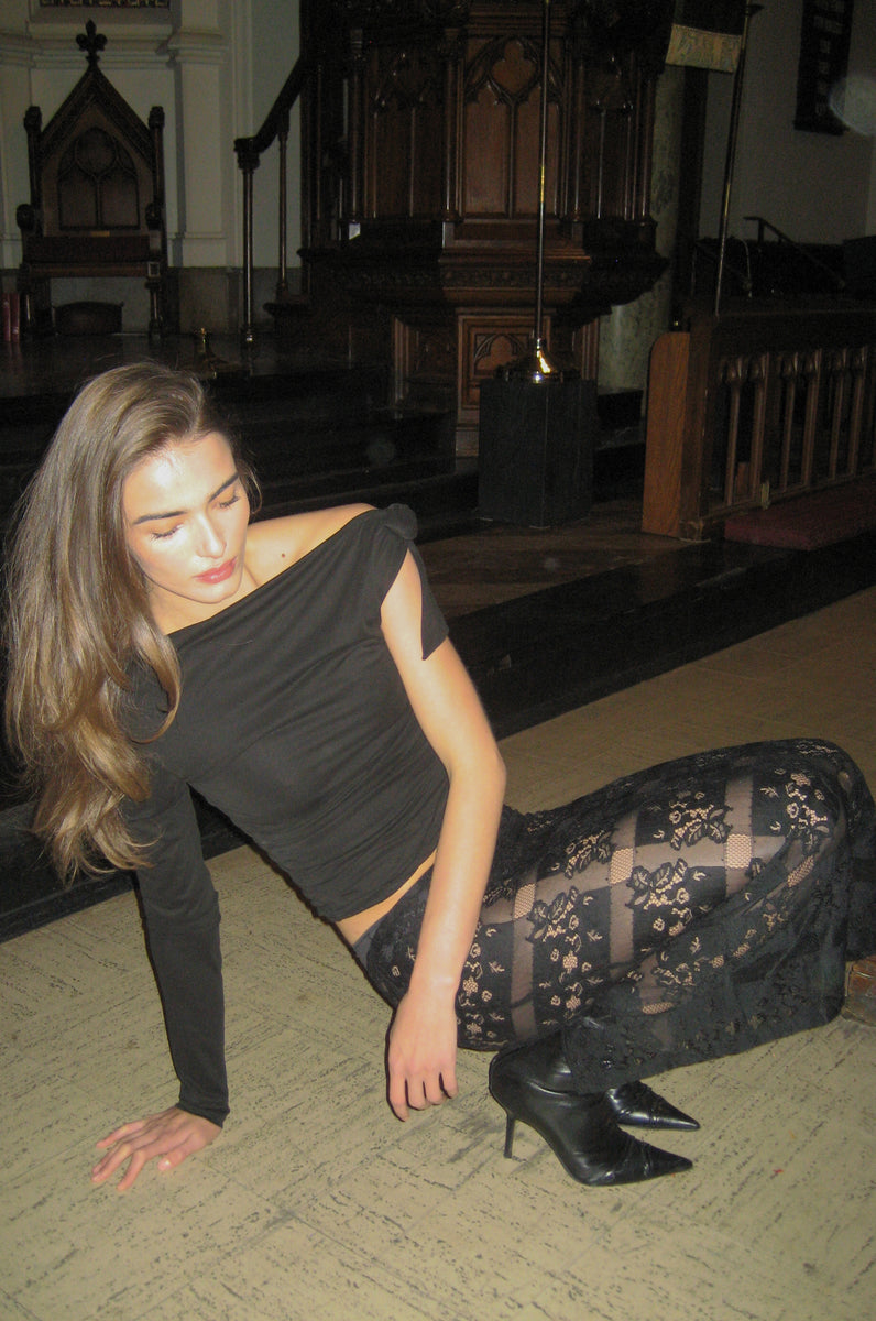 Sofia Top Black With Jéan