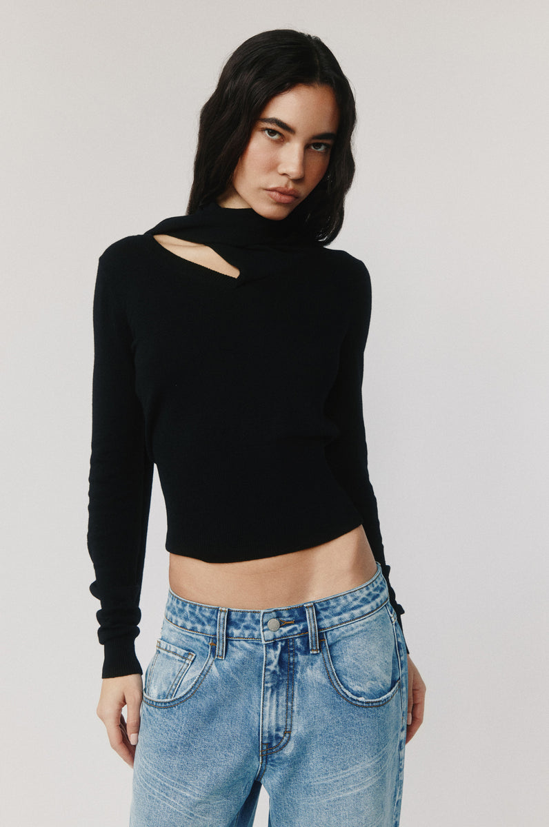 Phoebe Top | Black – With Jéan