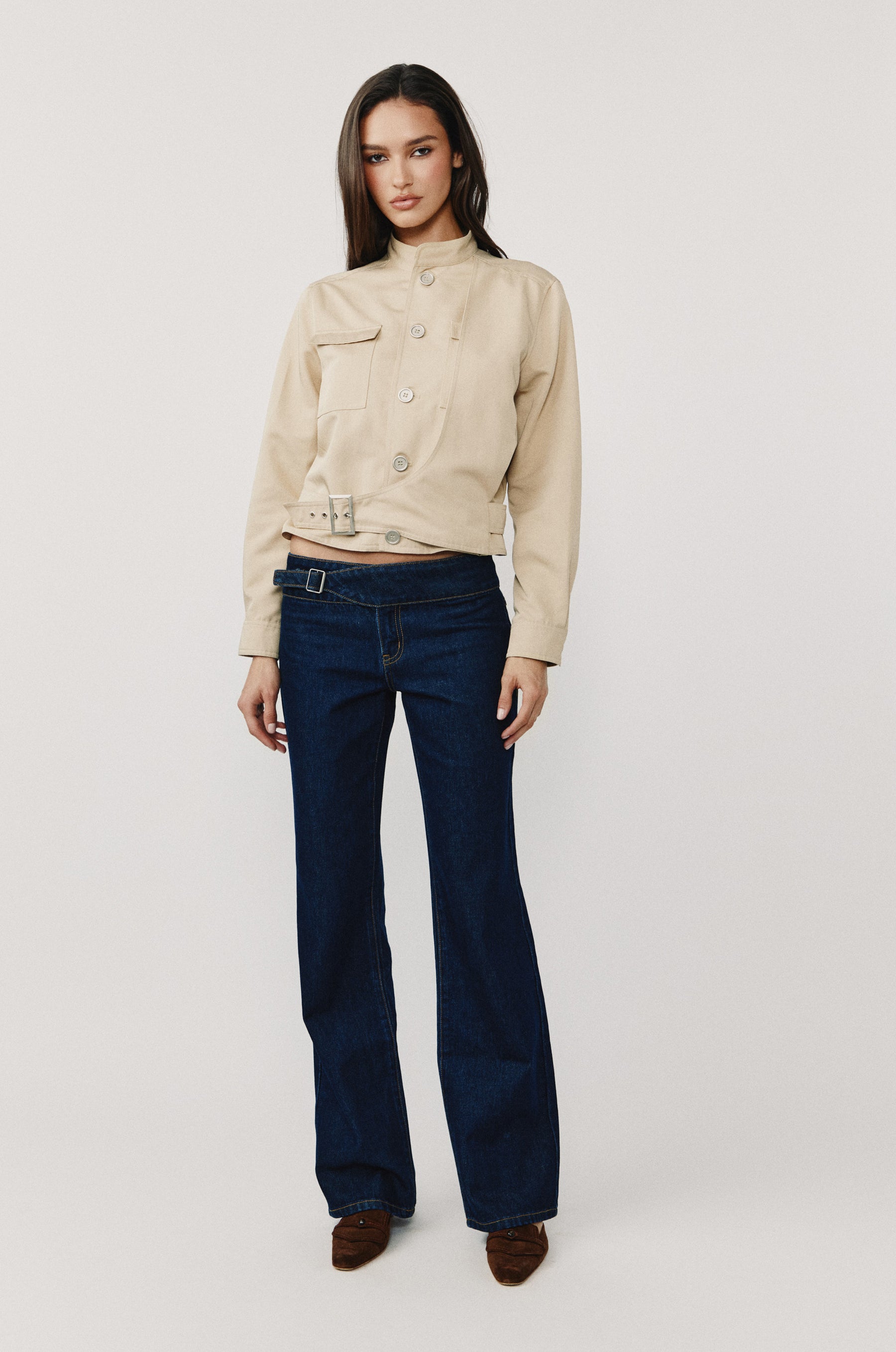 Ross Jacket | Tan – With Jéan