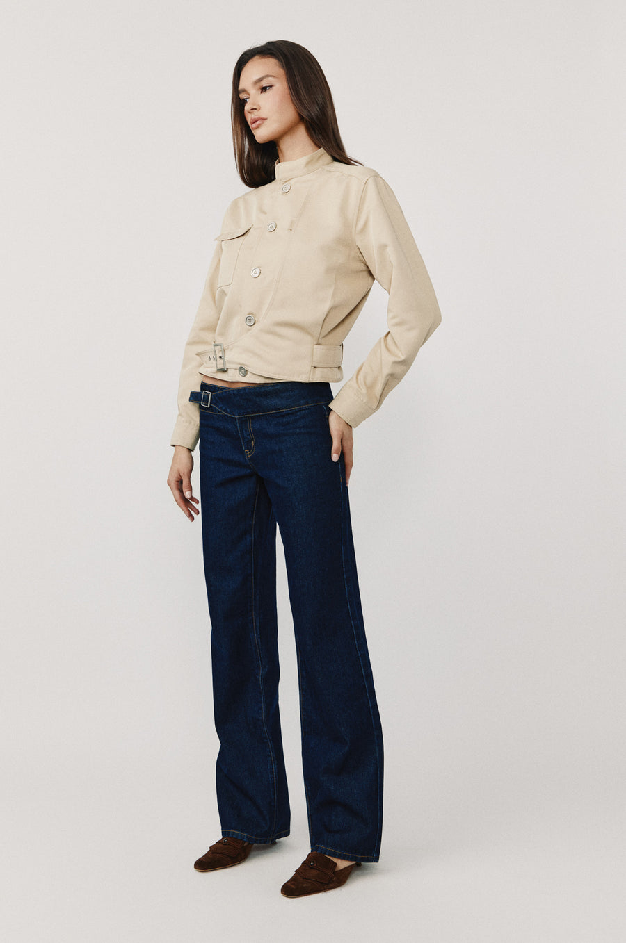Ross Jacket | Tan – With Jéan
